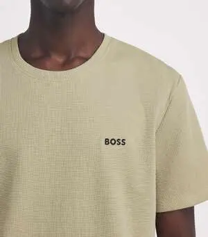 BOSS Waffle-knit Logo T-shirt