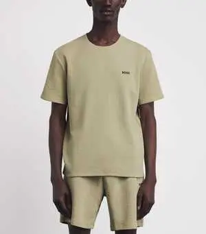 BOSS Waffle-knit Logo T-shirt