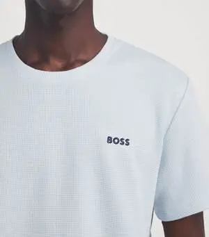 BOSS Waffle-knit Logo T-shirt
