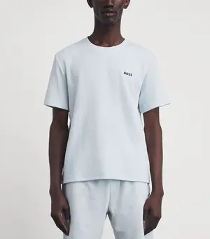 BOSS Waffle-knit Logo T-shirt