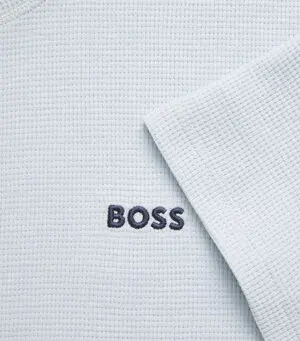 BOSS Waffle-knit Logo T-shirt