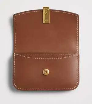 Polo Ralph Lauren Leather Flap Id Card Holder