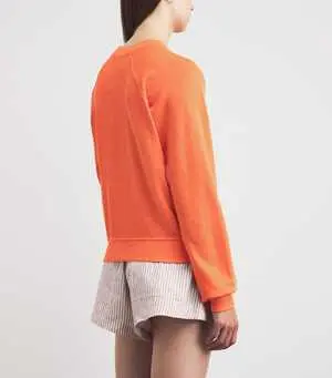 Eterne Cotton Shrunken Raglan Sweatshirt
