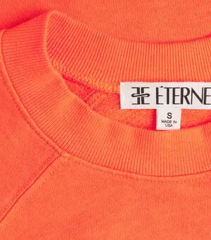 Eterne Cotton Shrunken Raglan Sweatshirt
