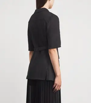 Theory Linen-blend Blazer