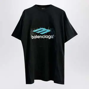 Balenciaga Oversized Washed 3b T-shirt
