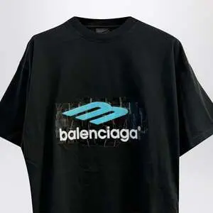 Balenciaga Oversized Washed 3b T-shirt
