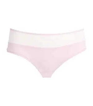 Chantelle Softstretch Shorty Fleurs Briefs - Pink