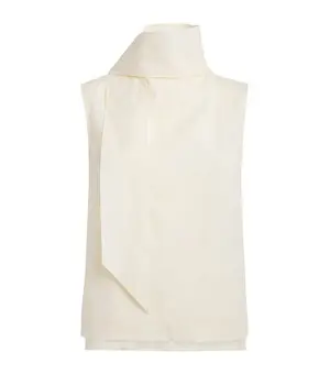 Brandon Maxwell The Finn Blouse - Yellow