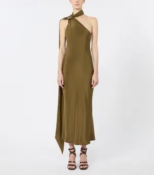 Max Mara Silk Midi Dress