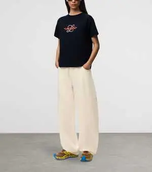 Loewe Embroidered Logo T-shirt