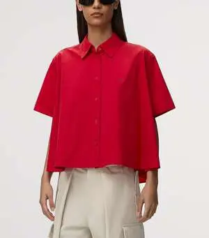 Loewe Cotton-blend Trapeze Shirt