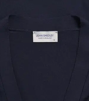John Smedley Extra Fine Merino Wool V-neck Cardigan