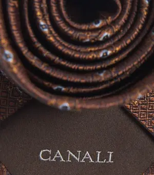 Canali Silk Jacquard Tie
