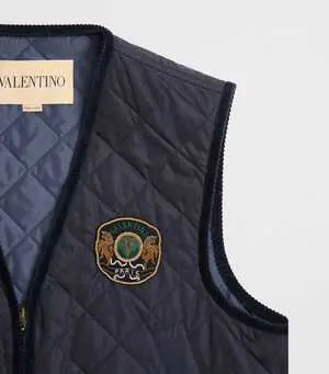 Valentino Garavani Quilted Zip-up Gilet