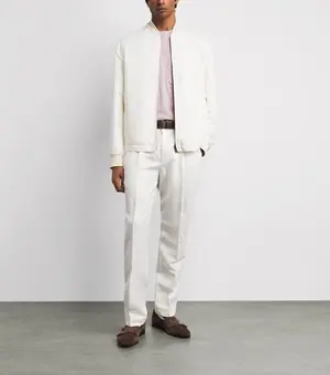Canali Cotton Embroidered T-shirt