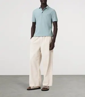 ALLSAINTS Organic Cotton Reform Polo Shirt