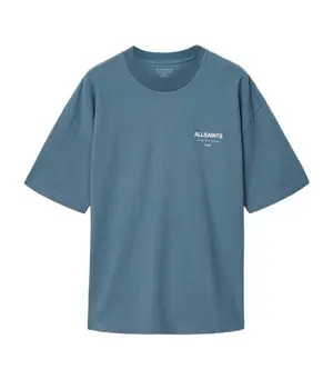 ALLSAINTS Organic Cotton Underground T-shirt - Blue