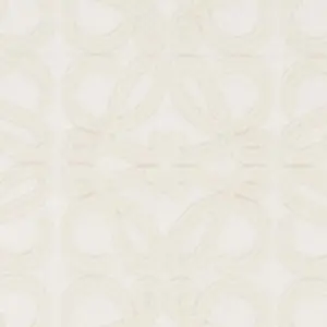 Loewe Cotton-wool-silk Anagram Appliqué Scarf - White