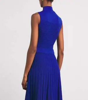 EDELINE LEE Sleeveless High Neck Knit Top