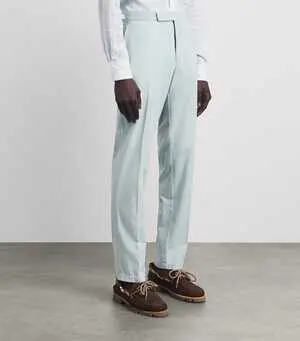 Polo Ralph Lauren Linen Straight Leg Trousers
