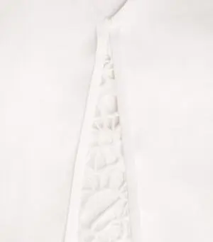 SIR. Cotton Klara Maxi Dress With Floral Embroidery - Ivory