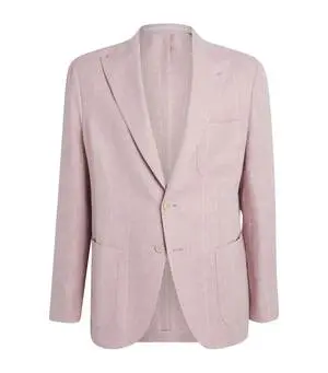 Eleventy Linen-wool Blend Blazer