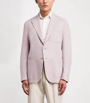 Eleventy Linen-wool Blend Blazer