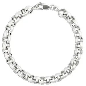 Toscano Sterling Silver Rolo Link Bracelet - Ss