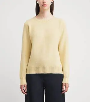 Johnstons Of Elgin Pure Lambswool Crew Neck Sweater