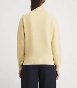 Johnstons Of Elgin Pure Lambswool Crew Neck Sweater