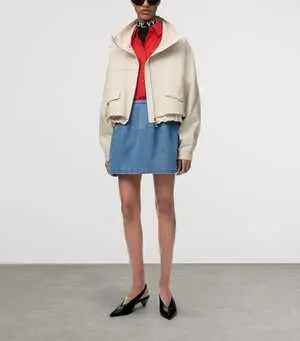 Loewe Balloon Denim Mini Skirt
