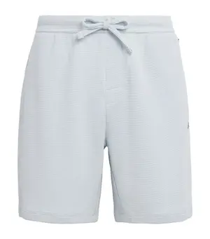 BOSS Waffle-knit Logo Shorts