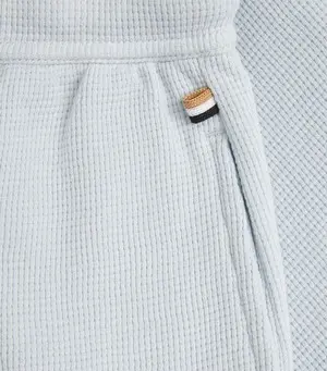BOSS Waffle-knit Logo Shorts