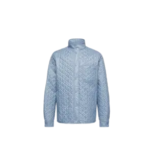 Moncler Moncler Collection Geometric-Quilted Padded Jacket Blue