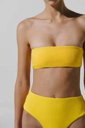 BAOBAB Galo Bikini Top - Popcorn