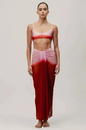 BAOBAB Nia Maxi Skirt - Persimmon