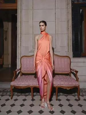 BAOBAB Lora Midi Dress - Popsicle