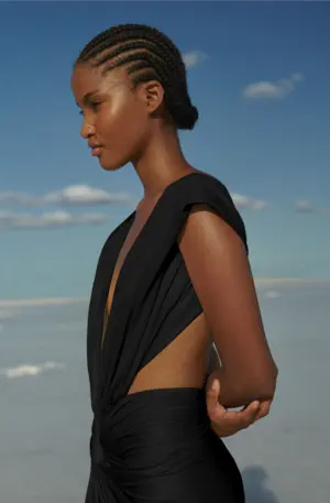 BAOBAB Mia Midi Dress - Black