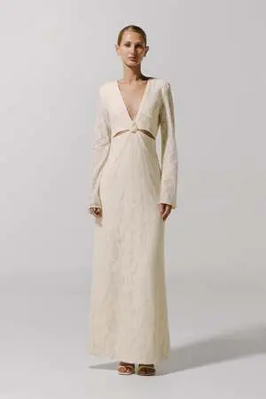 BAOBAB Manola Maxi Dress - Silver