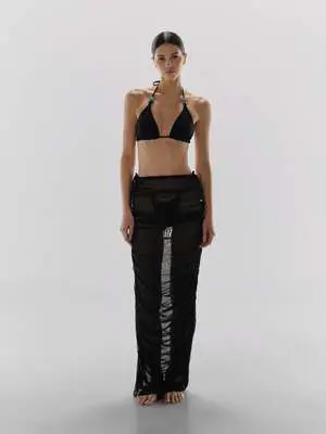 BAOBAB Bahia Maxi Pareo - Black