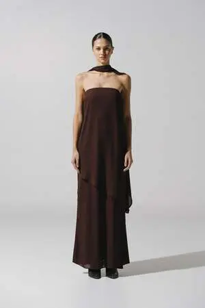 BAOBAB El Maxi Dress - Chocolate