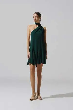 BAOBAB Ari Mini Dress - Forest Green