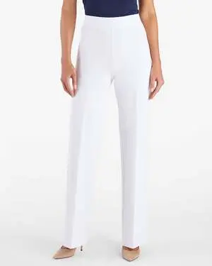 Jude Connally Trixie Wide-leg Ponte Pants - White