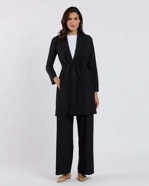 Jude Connally Emma Jacket Lightweight Jude Cloth - Black