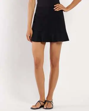 Jude Connally Courtney Skort Lightweight Jude Cloth - Black