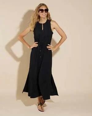 Jude Connally Bebe Dress Lightweight Jude Cloth - Black