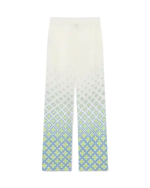 Casablanca Degrade Monogram Linen Trousers