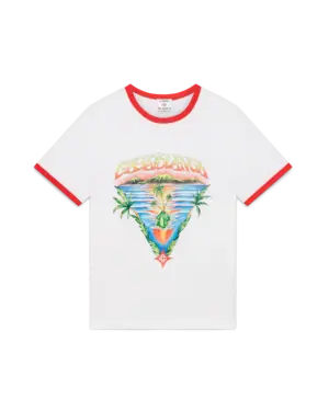 Casablanca Innocence Triangle Ringer T-shirt - Multicolor