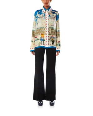 Casablanca Place Casa Silk Shirt